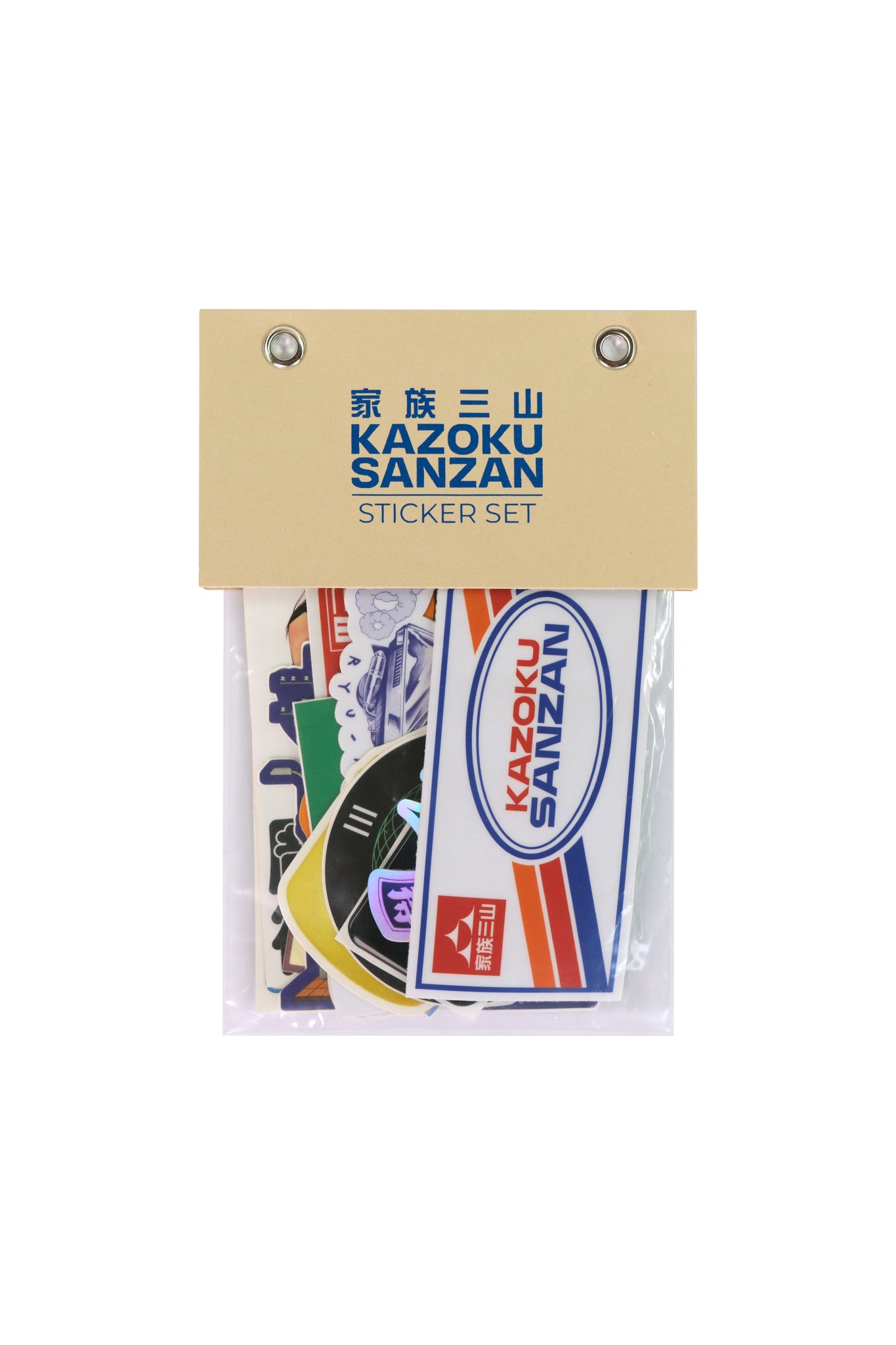 Kazoku Sanzan Sticker Set